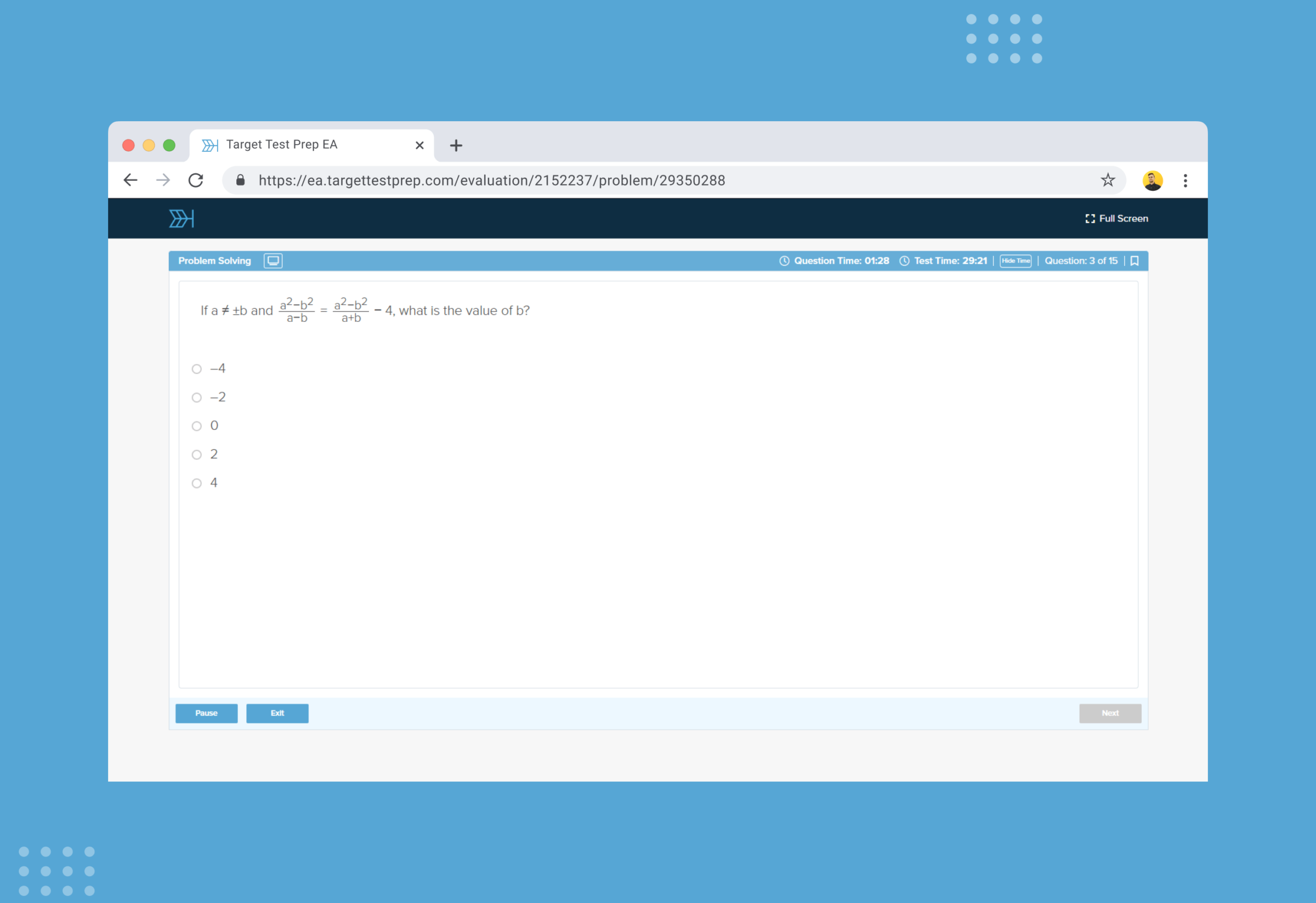 Executive Assessment Quant Preparation | TTP EA Blog